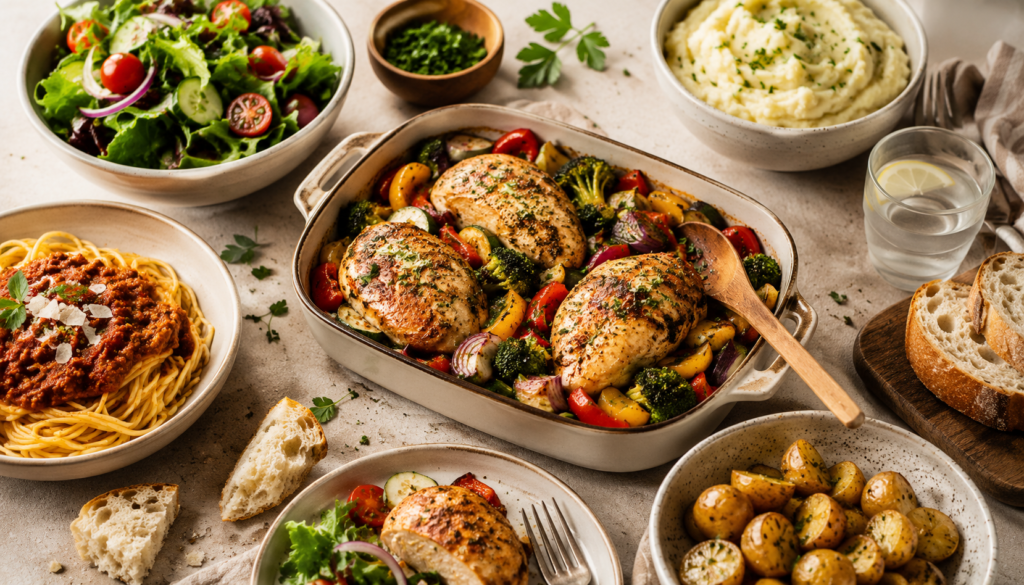 EASY FAMILY DINNERS - Saavy Family Kitchen