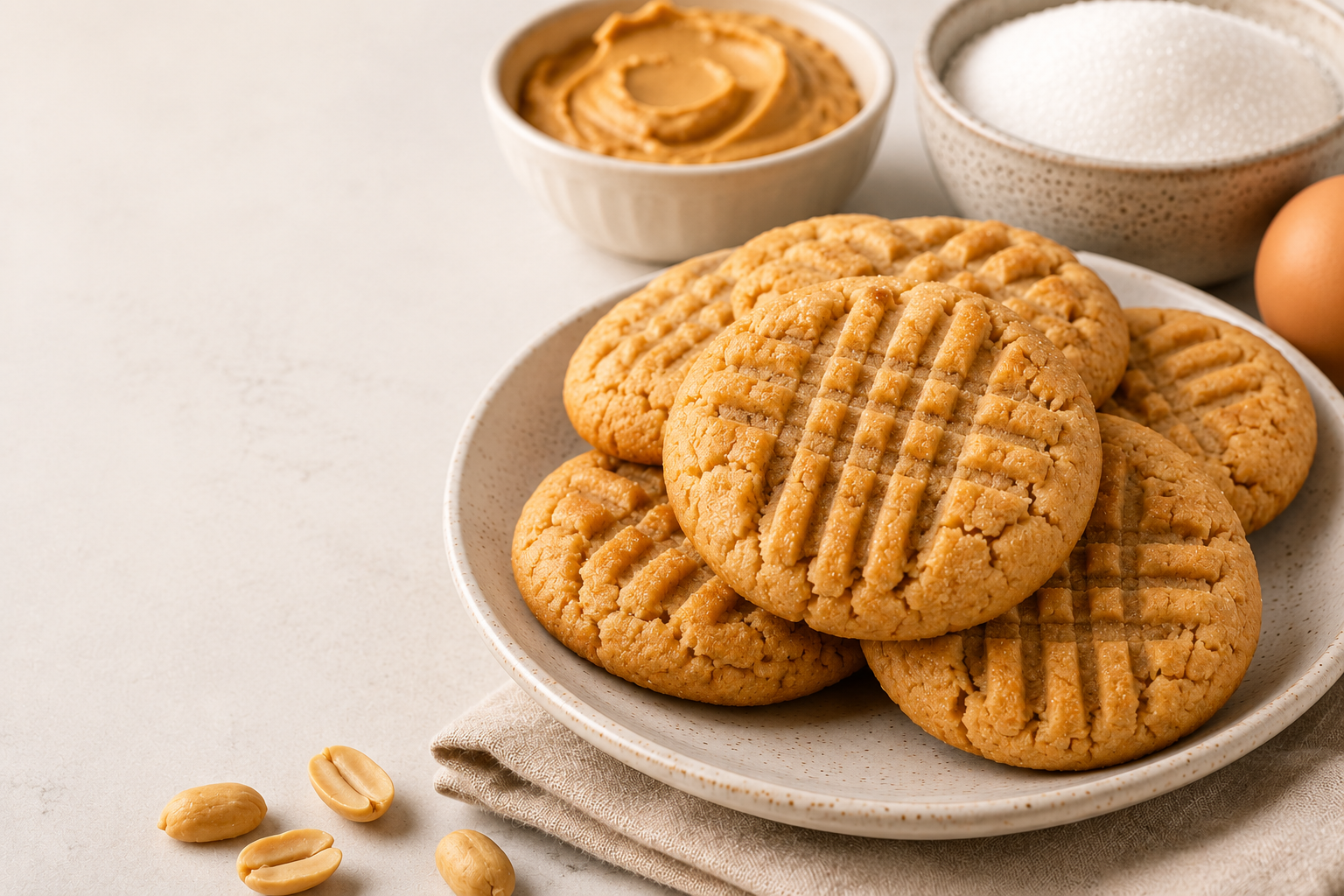 3 Ingredient Peanut Butter Cookies (You’ll Never Buy Store-Bought Again ...